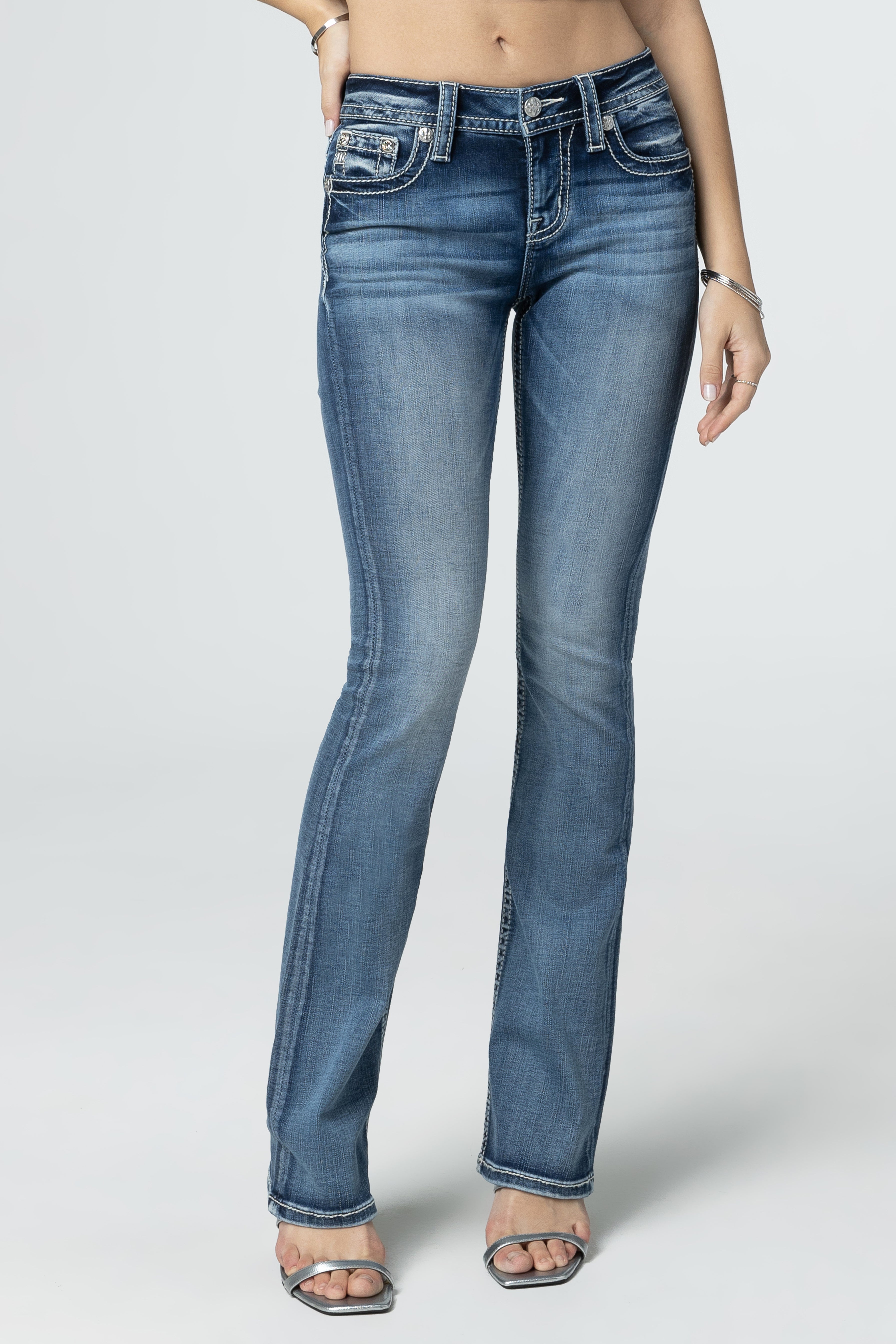 Silver Angel Down Wings Bootcut Jeans | Only $119.00 | Medium Wash ...
